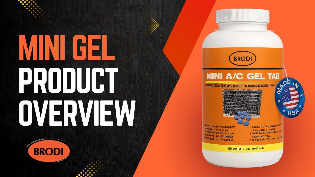 Mini AC Gell Pucks - AC Condensate Cleaning Tablets - YouTube