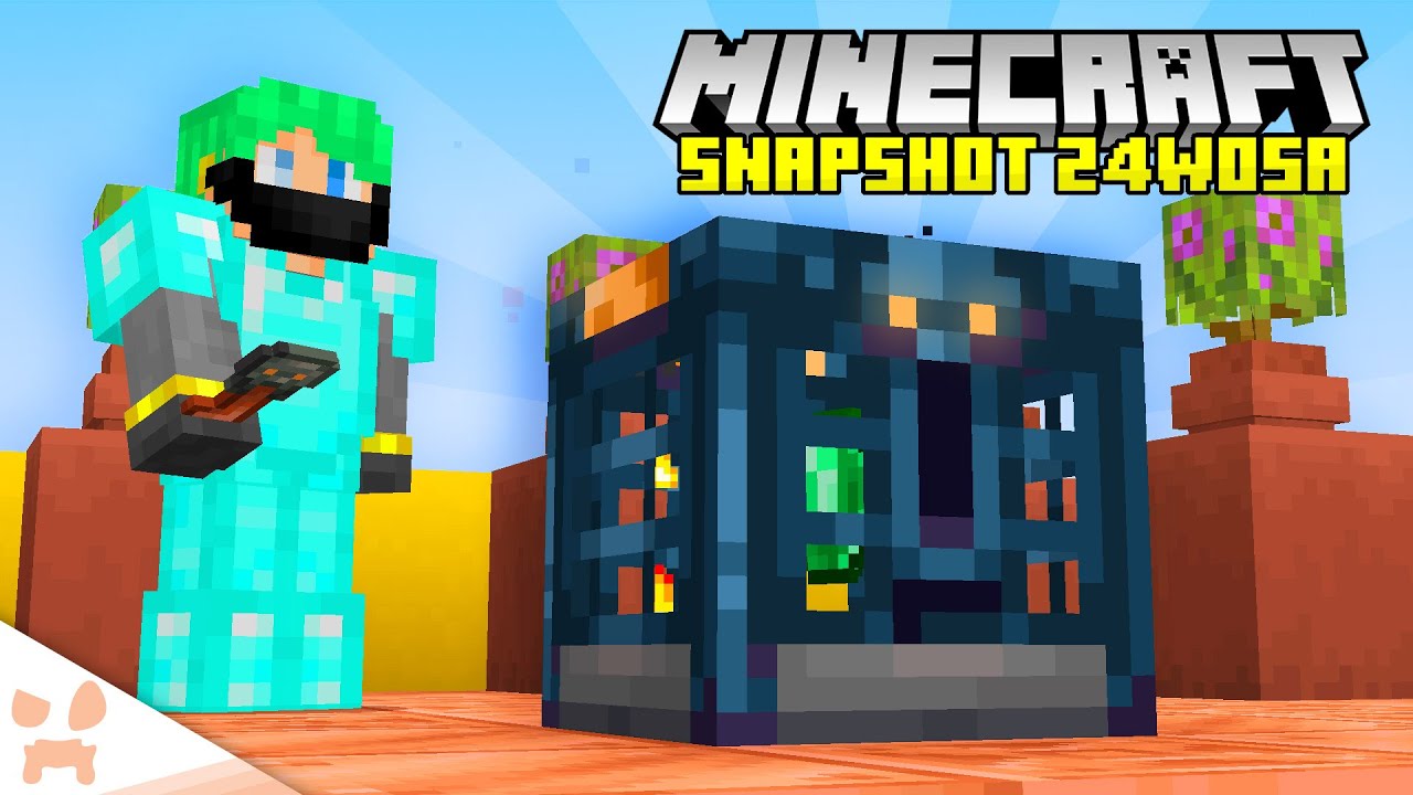 A NEW VAULT BLOCK Was Just Added To Minecraft 1.21! - YouTube
