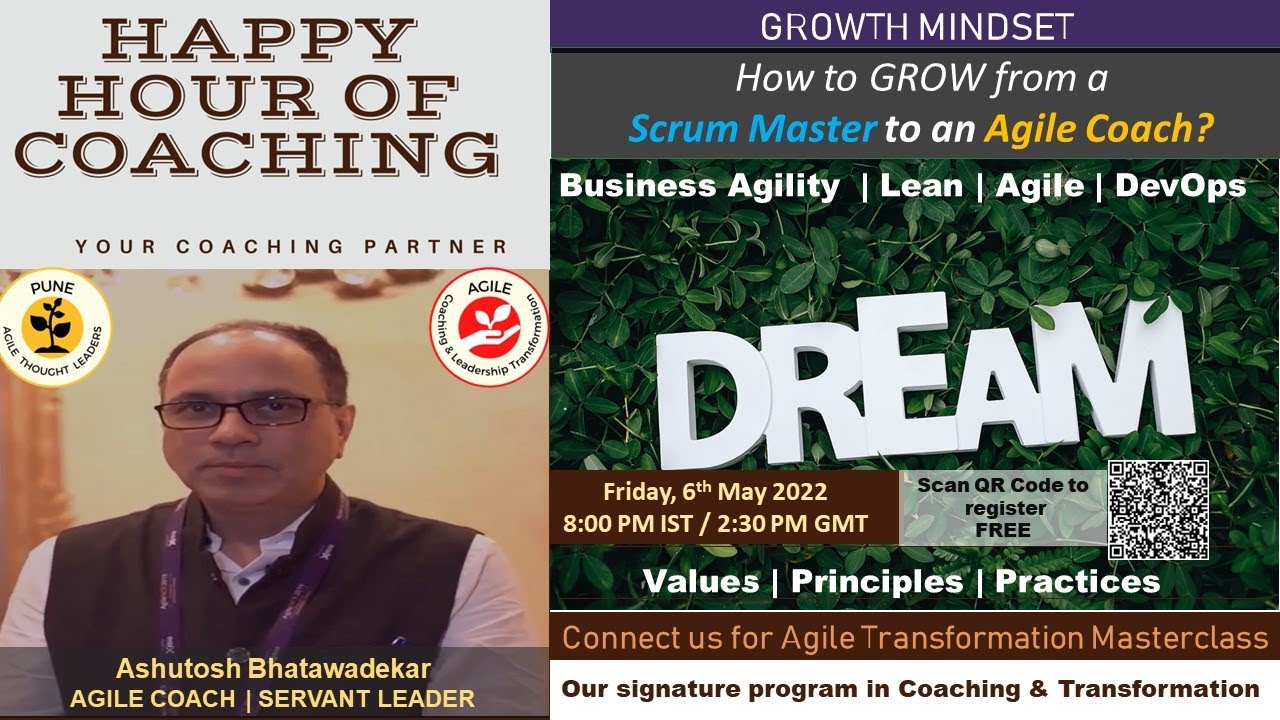 How to GROW from a Scrum Master to an Agile Coach? - YouTube