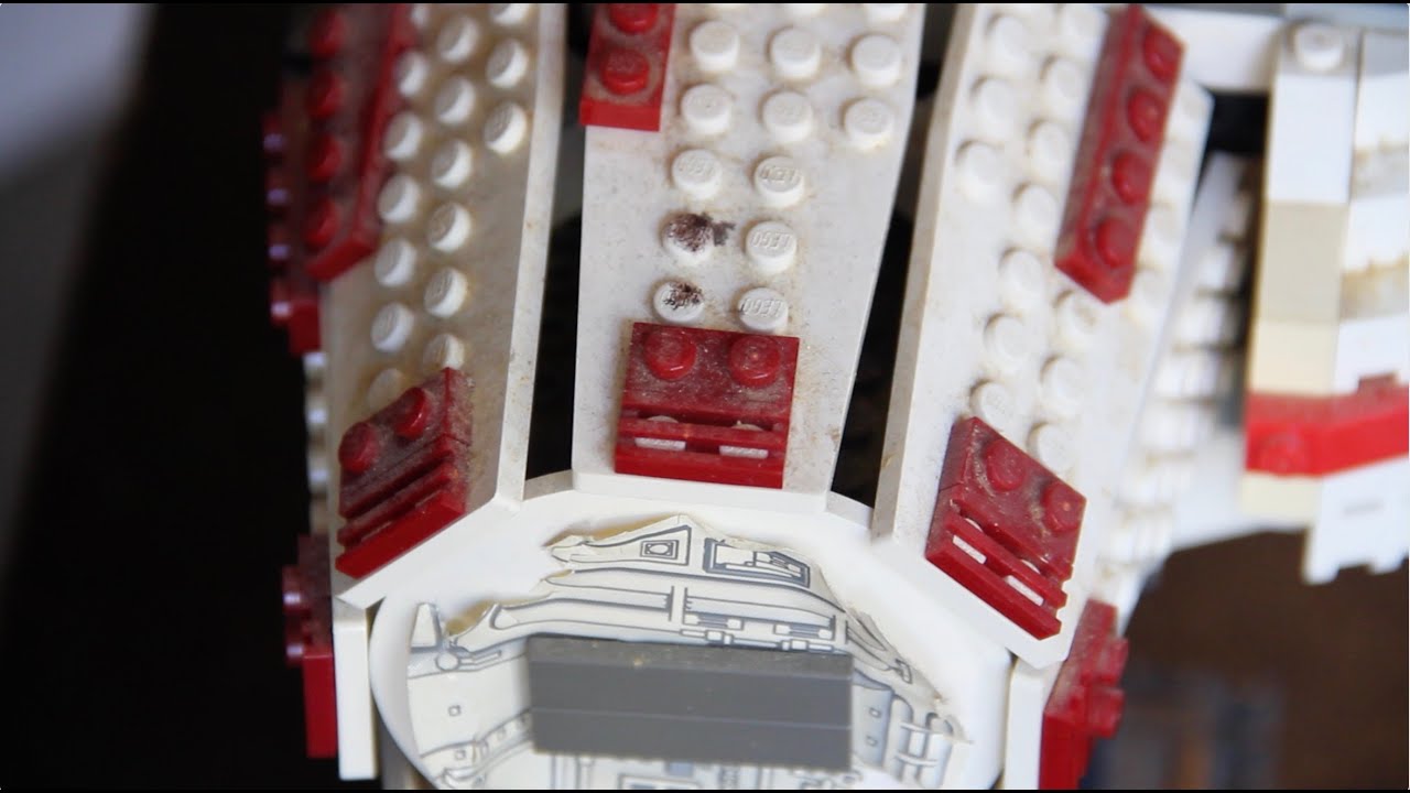 Restoring my DISGUSTING 2001 Star Wars Lego set to its former glory ...