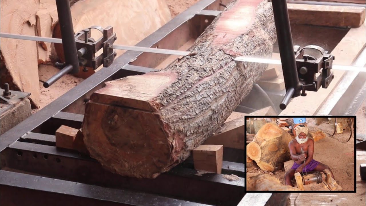 Amazing woodwork cutting skills by old men - YouTube