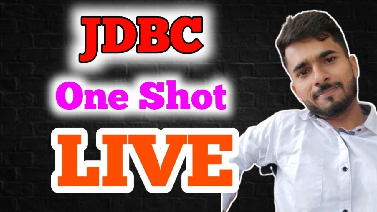 JDBC in ONE SHOT LIVE | aadiandjava ke sath | LIVE Java Interview Preparation | #java - YouTube