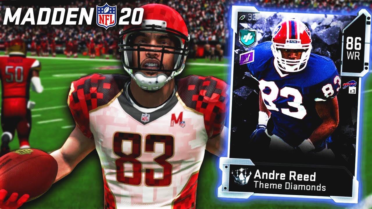 THEME DIAMOND ANDRE REED GAMEPLAY!!! Madden 20 Ultimate Team Gameplay ...