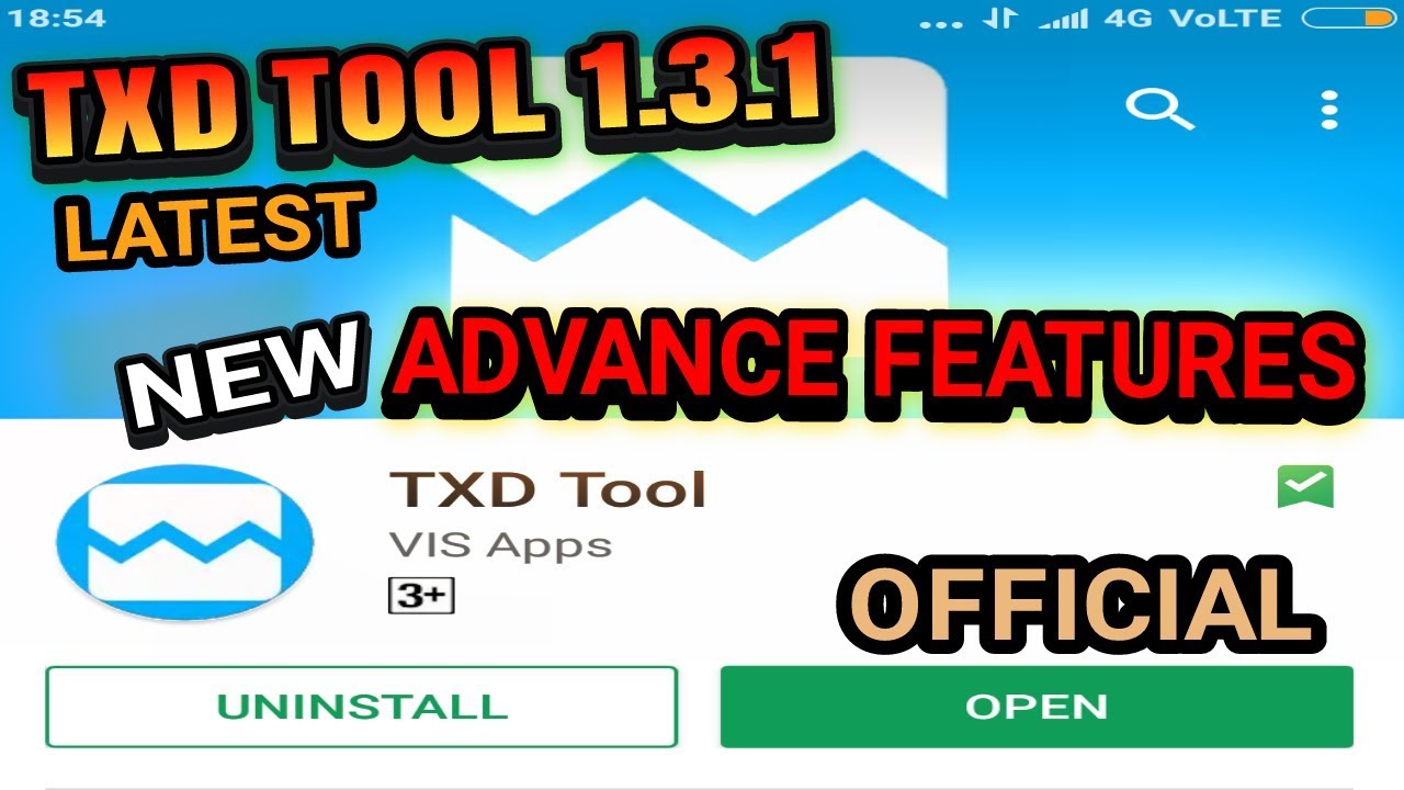 TXD TOOL 1.3.1 OFFICIAL || NEW ADVANCE FEATURES || FULL INFORMATION ...