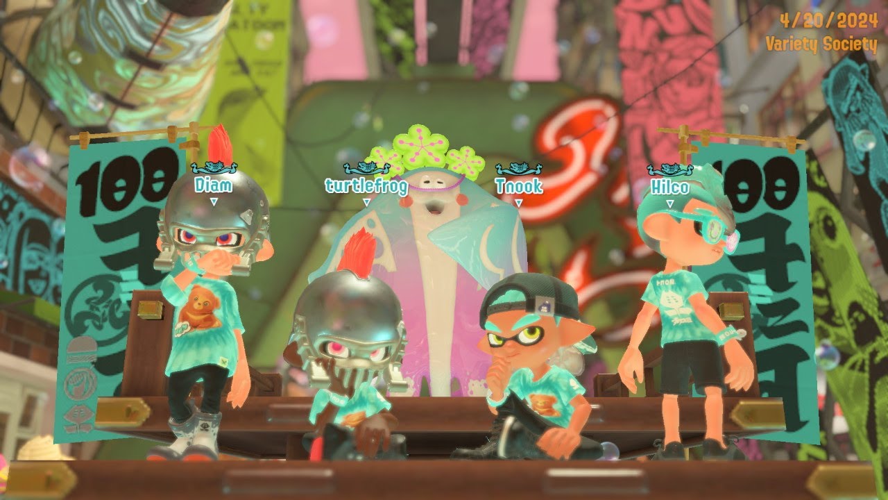 Splatoon 3 - Team Bear Cubs 100x Win - YouTube