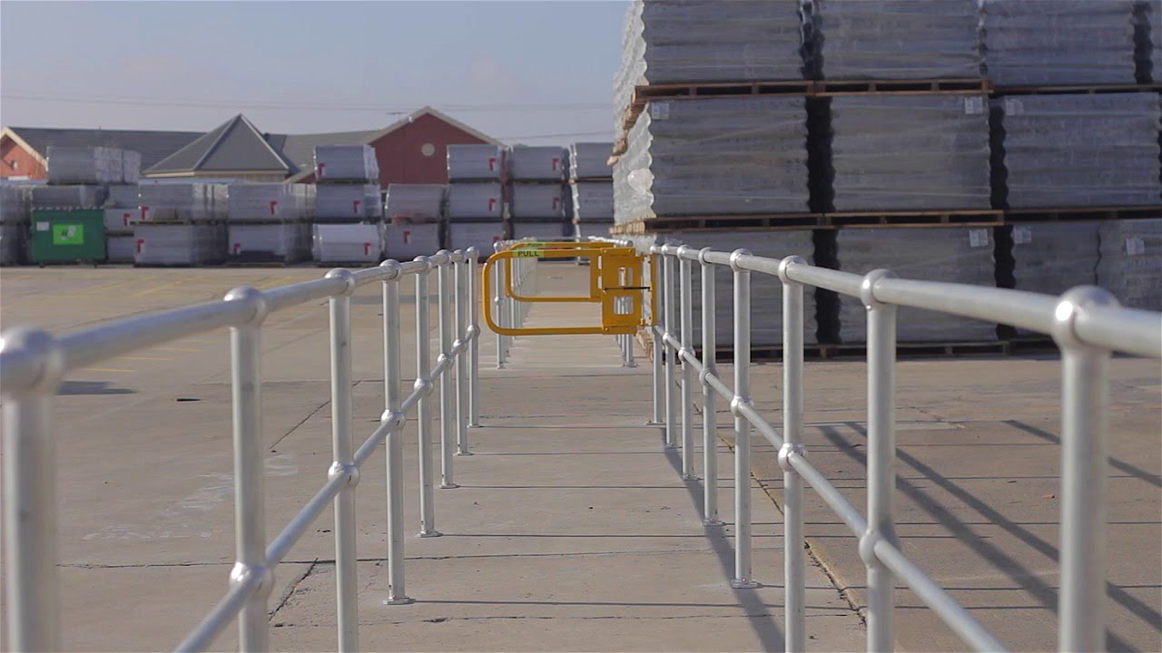 Ball Fence Hand Rail System - YouTube