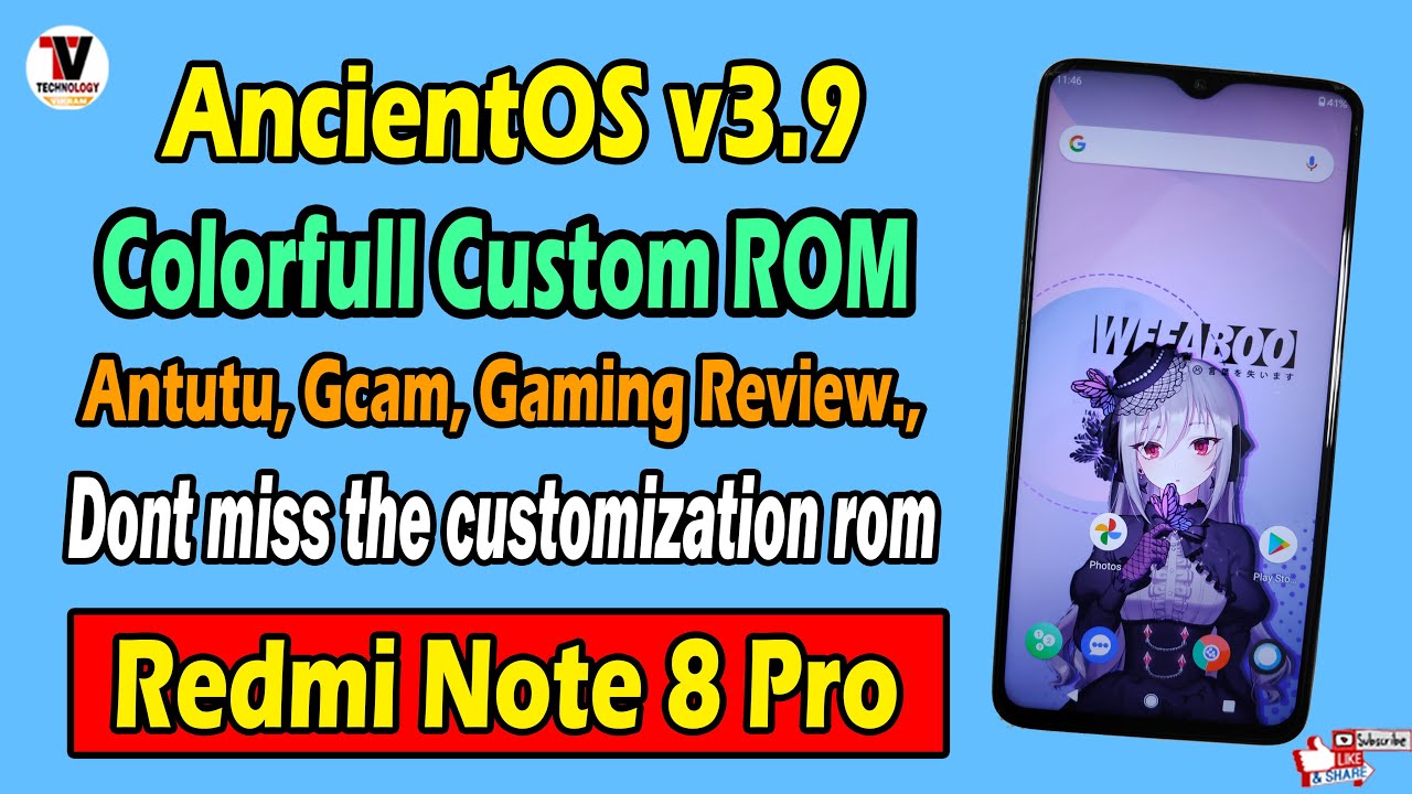 AncientOS v3.9 - OFFICIAL Android 10 for Redmi Note 8 Pro Antutu, Gcam ...