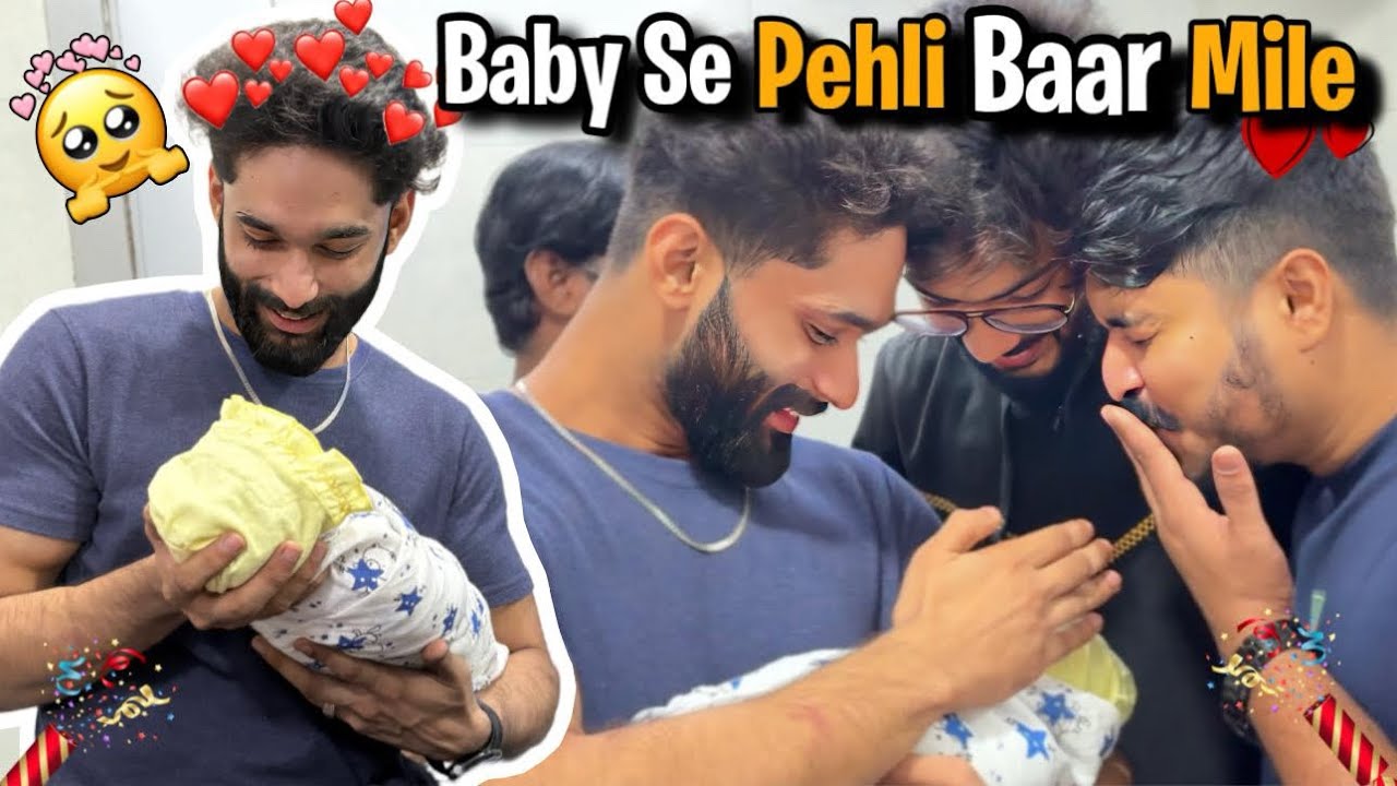 Baby Se Pehli Baar Mile😇 Baby Ka Name Decide Ho gaya | Shadi se Pehle ...