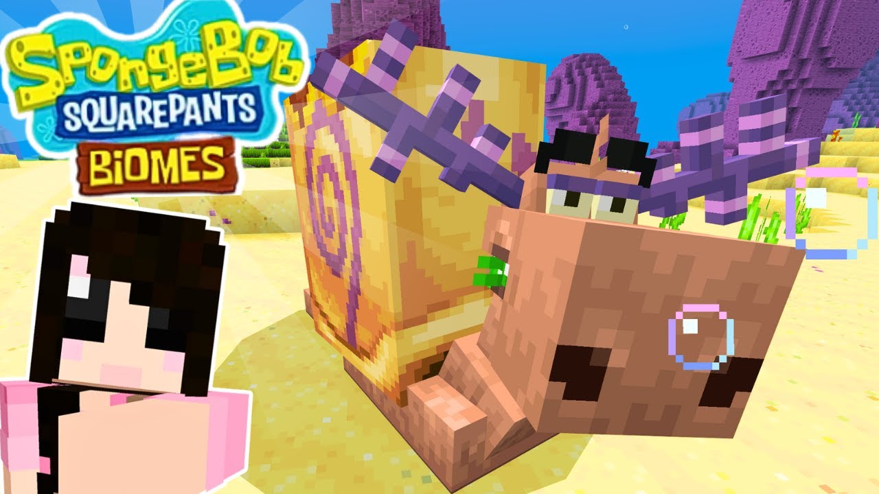 SpongeBob Biomes FIRST LOOK! 🍍Minecraft - YouTube