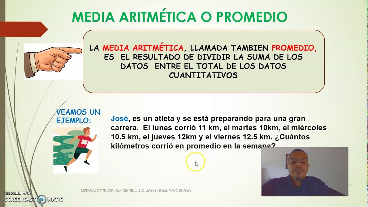 MEDIDA DE TENDENCIA CENTRAL: MEDIA, MODA Y MEDIANA - YouTube