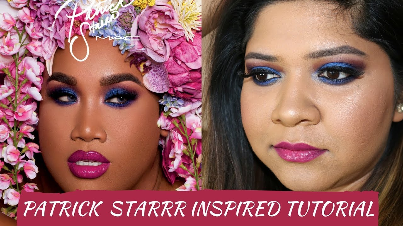 MAC X PATRICK STARRR CAMPAIGN 'INSPIRED' MAKEUP TUTORIAL | 2018 - YouTube