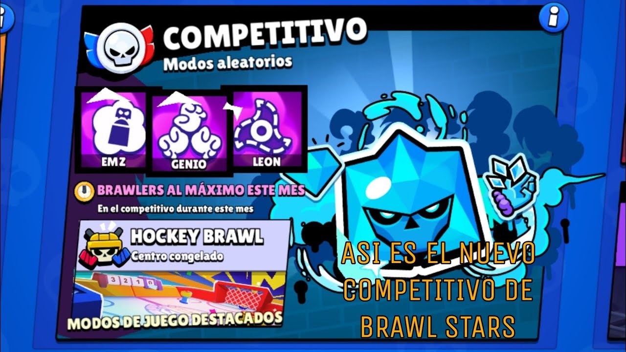 JUGANDO EL NUEVO MODO COMPETITIVO DE BRAWL - YouTube