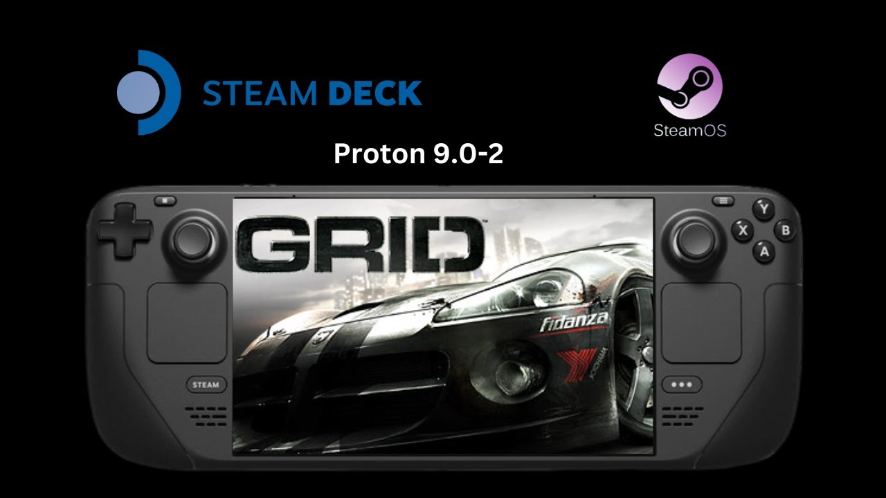 GRID (2008) - Steam Deck Gameplay - YouTube