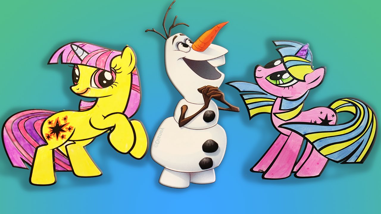 My Little Pony, Frozen, Play-Doh Surprise Eggs – Fun with ...