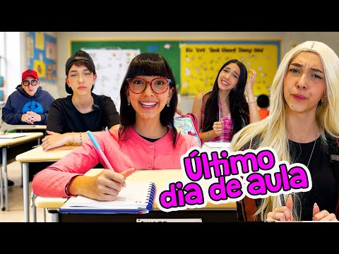 TIPOS DE ALUNOS NA ESCOLA !! ÚLTIMO DIA DE AULA | Luluca