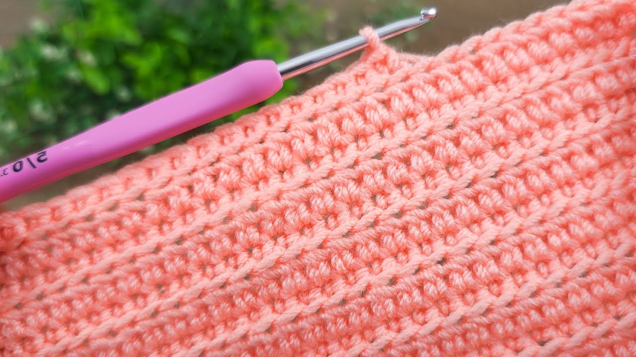 different technique ** sequential crochet pattern ... easy crochet ...