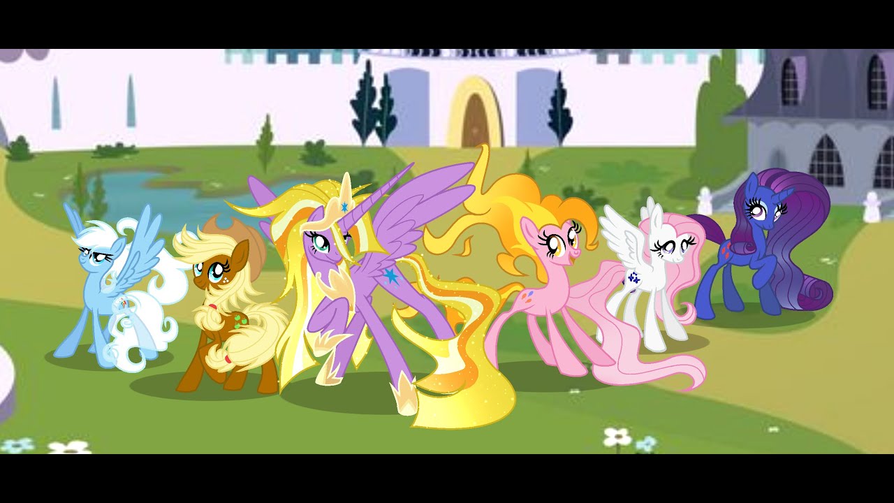 [MLP:FIM] Super Mane 6 (SpeedPaint) - YouTube