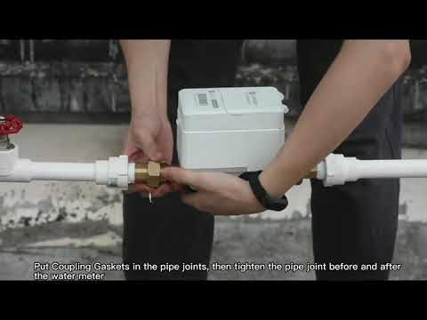 Prepaid Smart Water Meter and Plastic Meter Box Installation Guide - YouTube