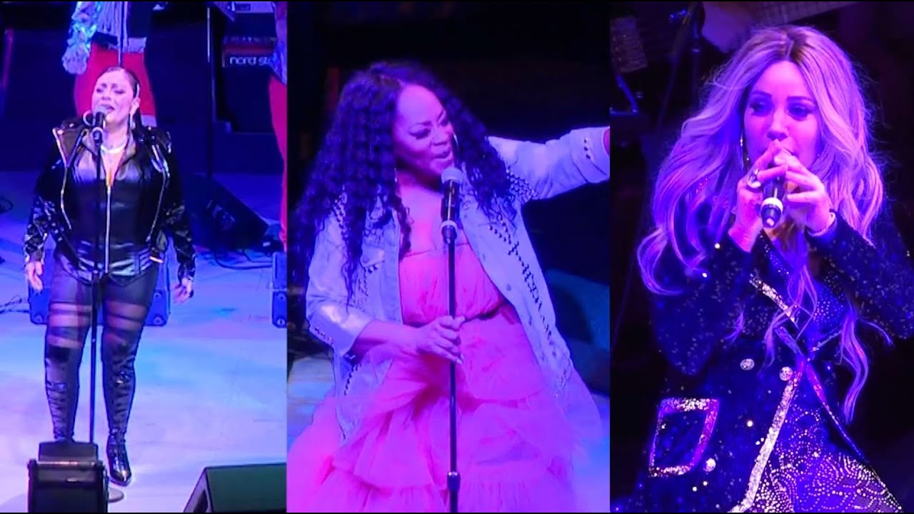 'Welcome to ladies night!' Ladies of the 80s keep the hits alive - YouTube
