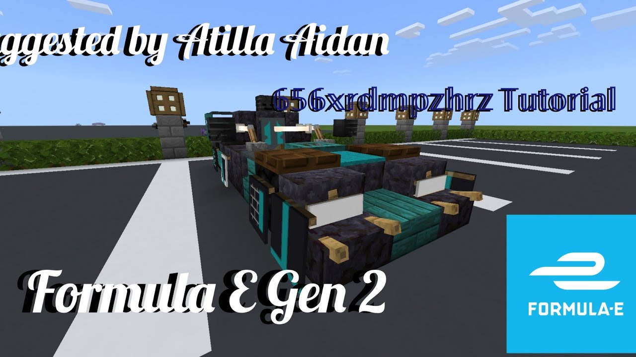 Minecraft: Formula E Gen 2 Tutorial - YouTube
