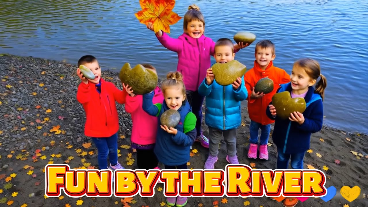 Fun by the River 🌊🎶 Happy Kids Song & Animated Music Video | Best ...