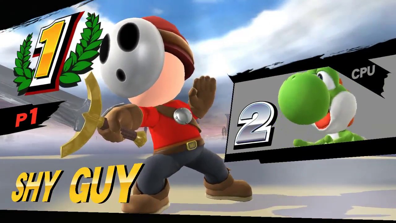 Shy Guy in Super Smash Bros. for Wii U - YouTube