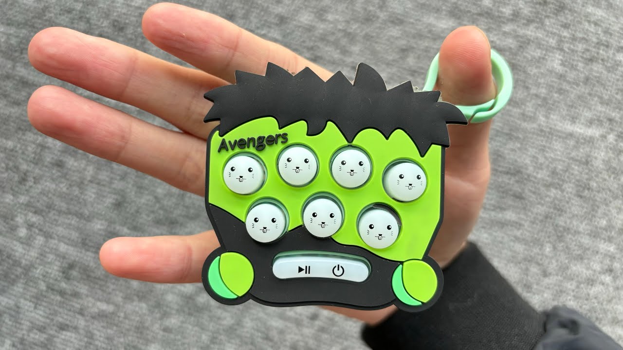 Mini Hulk Speed Push Pop It Game Unboxing & Review 2024 - Super ...