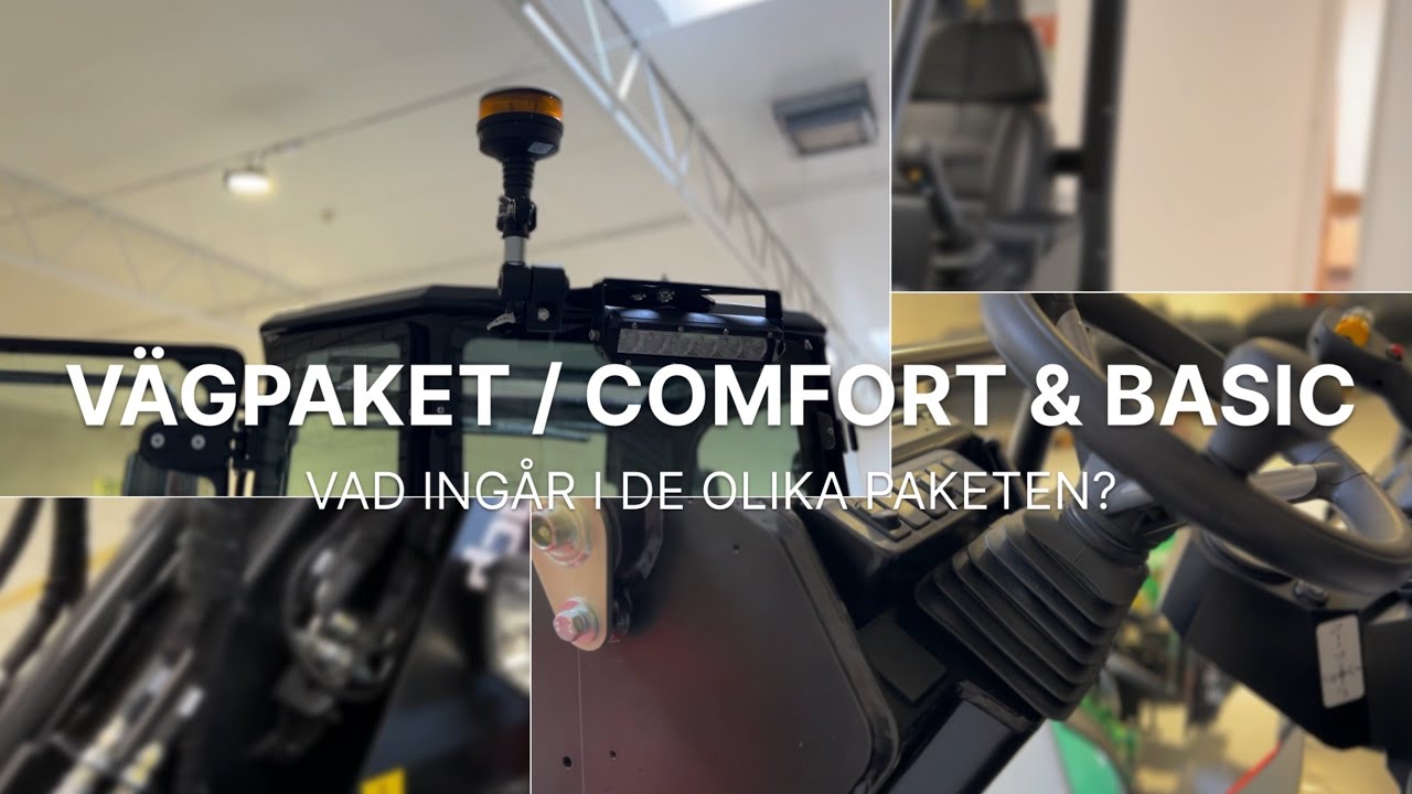 ALLT SOM INGÅR I TRANSPORT, COMFORT OCH BASIC-PAKETEN - YouTube