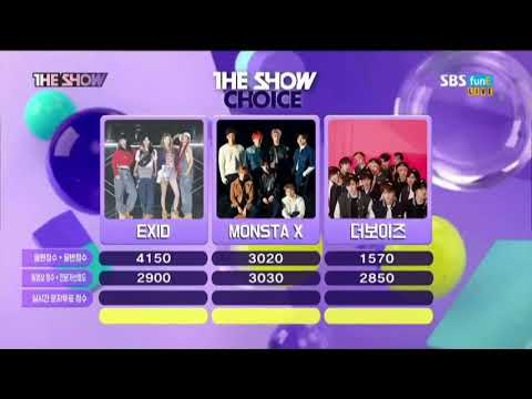 180417 #JEALOUSY1STWIN MONSTA X JEALOUSY FIRST WIN + ENCORE (HD)