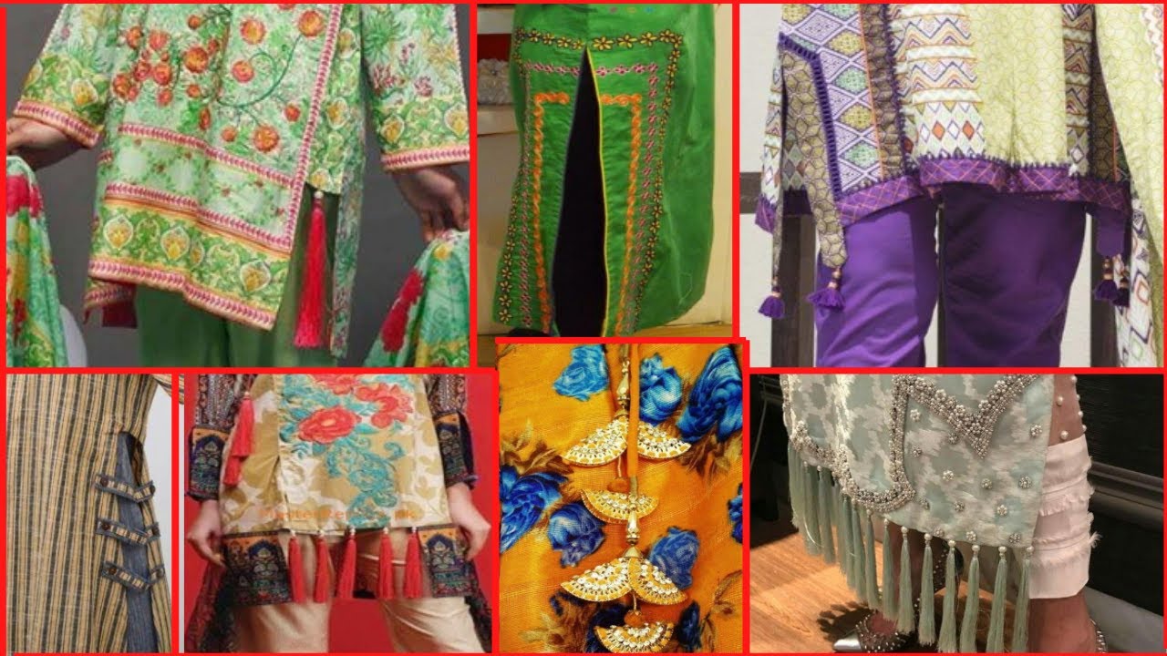 New Trend Side Chak Designs || Latest Daman Designs || Designing with ...