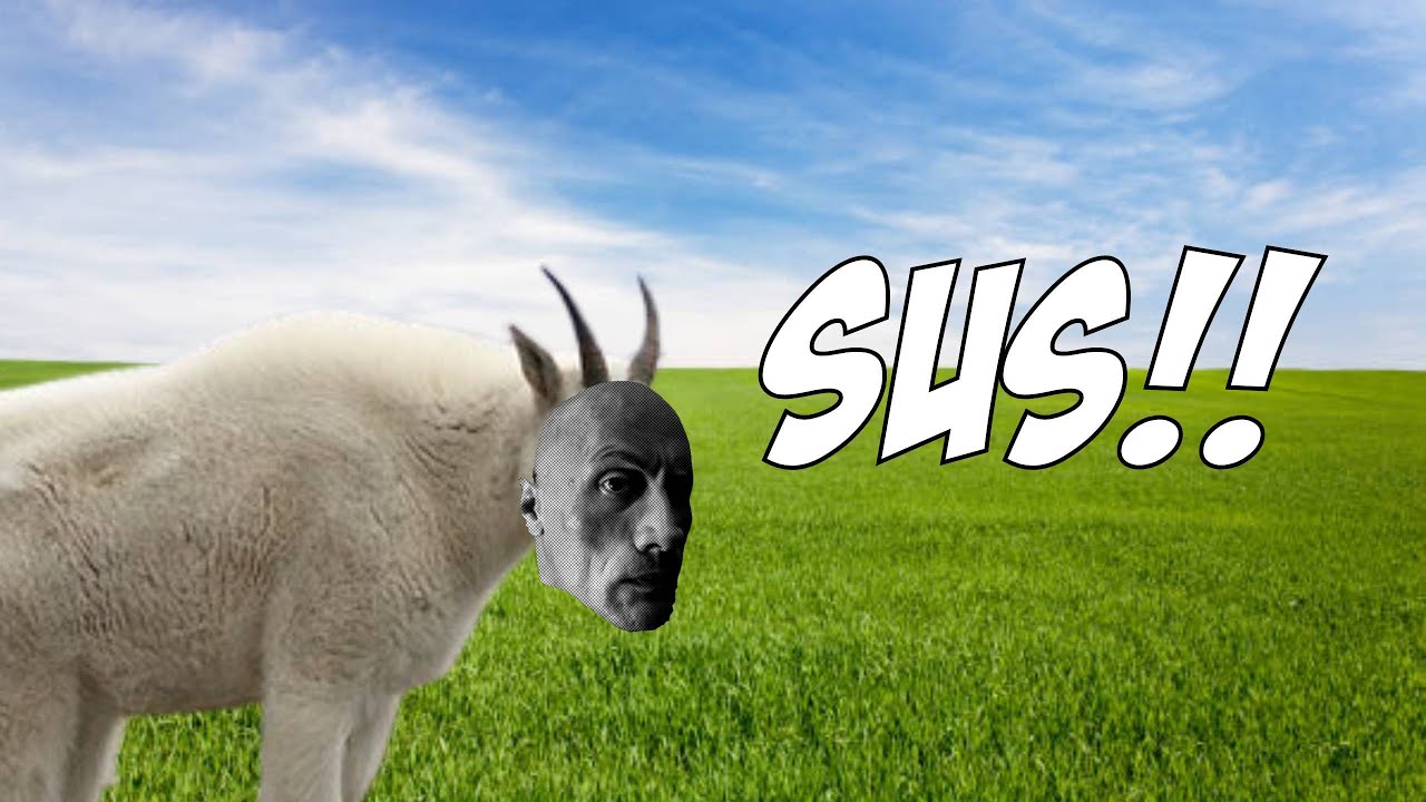 (Sus on goat simulator) #goatsimulator #minecraft #minecraftmeme#roblox ...