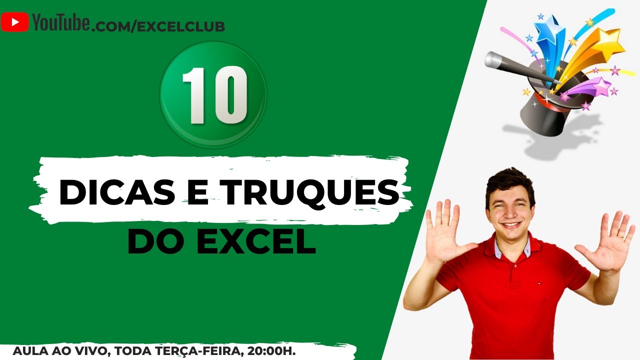 [EXCEL] 10 DICAS QUE VOCÊ PRECISA CONHECER NO EXCEL - YouTube