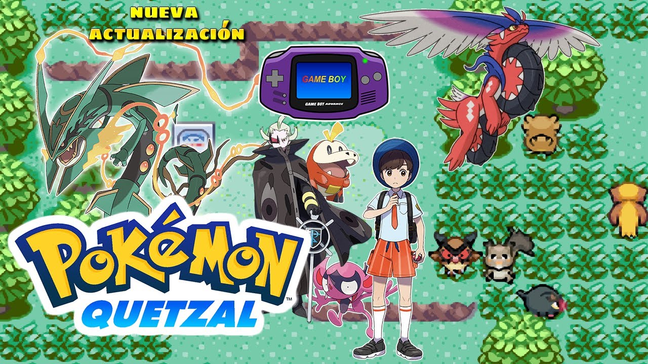 POKÉMON QUETZAL PARA GBA COMPLETO NUEVA ACTUALIZACIÓN 2024 🤩🟢 - YouTube