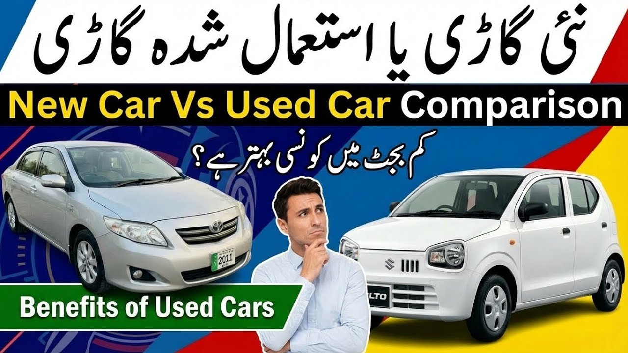 New Cars vs Used Cars in Pakistan 2026 | 30-35 Lakh Mein Alto Lein Ya ...