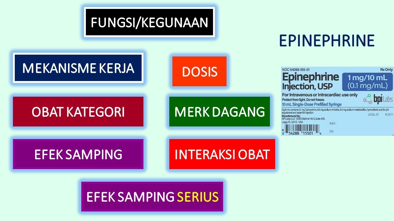 APA ITU OBAT EPINEPHRINE? - YouTube