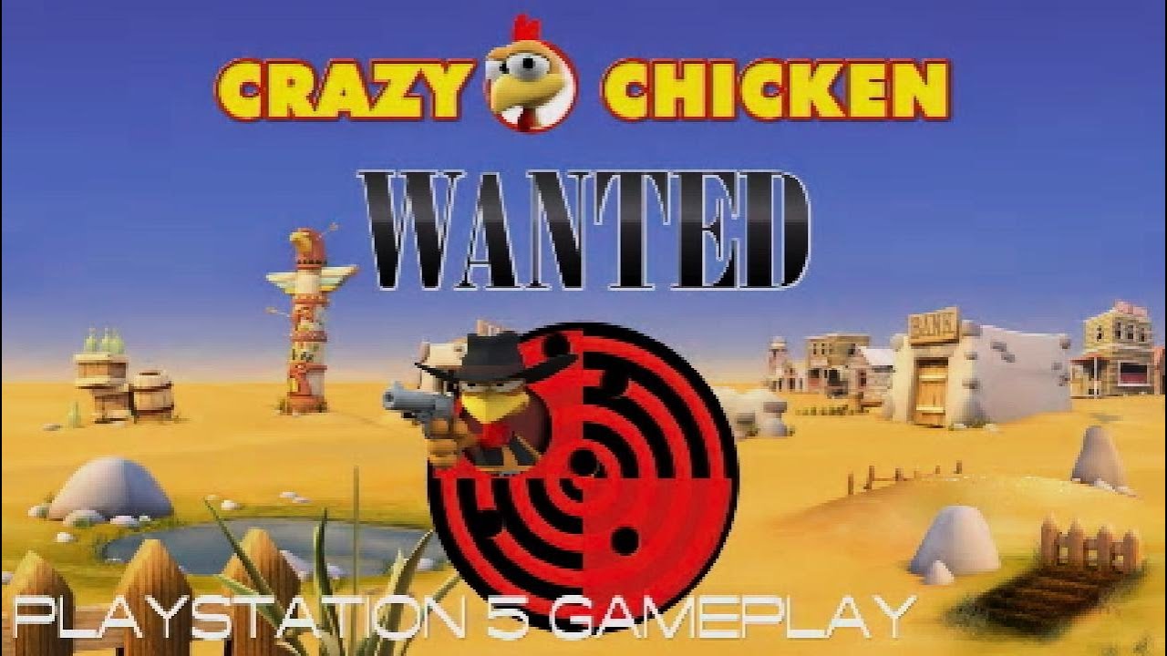 Crazy Chicken Wanted gameplay - YouTube