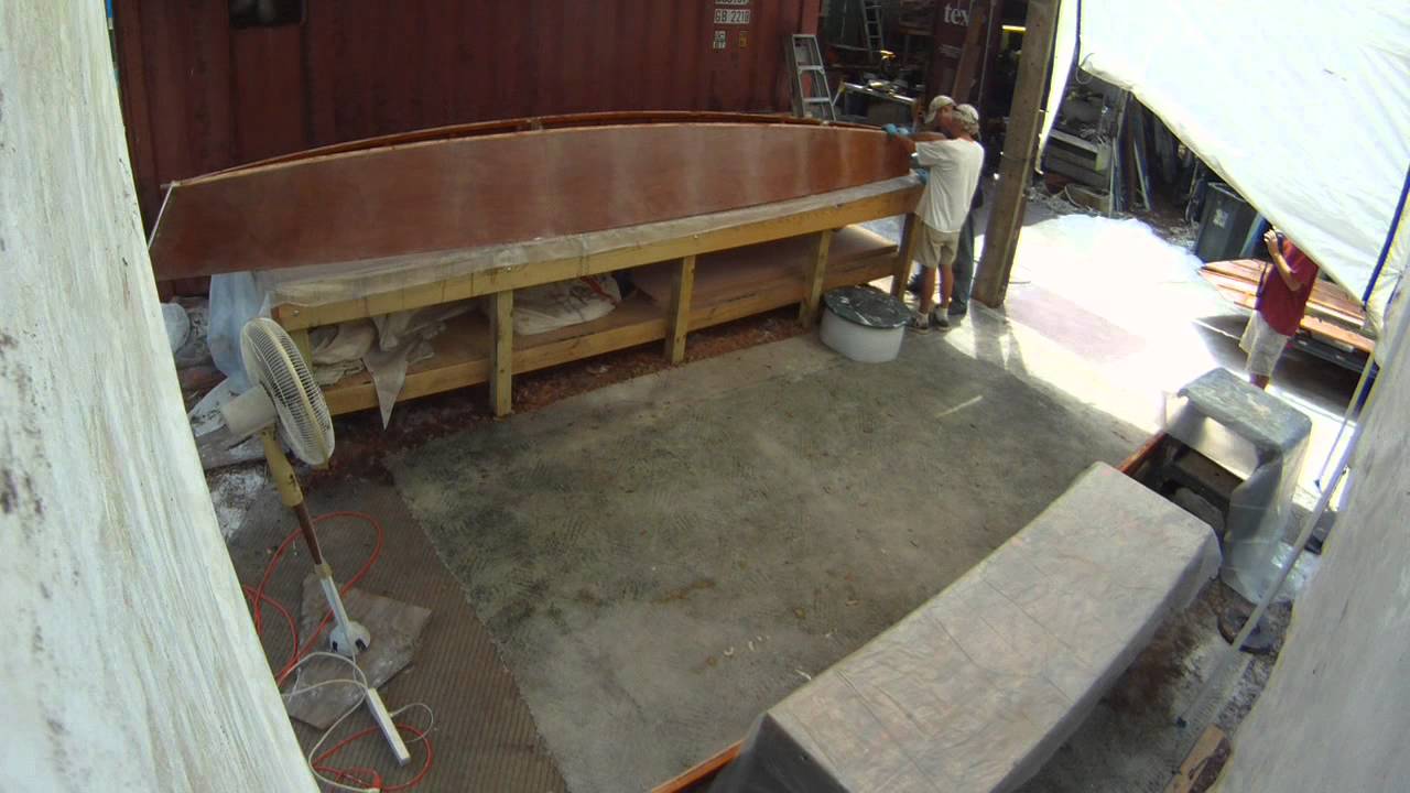 Seaclipper20 Trimaran Ama Build - YouTube