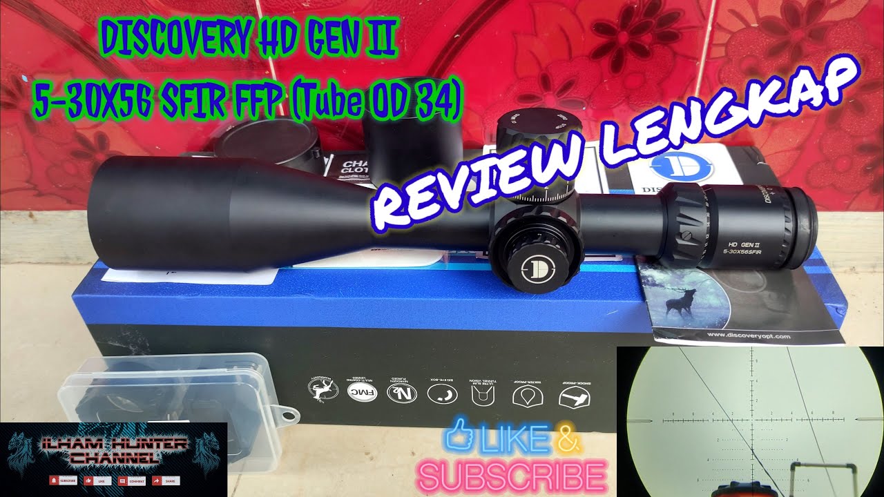 REVIEW TELESCOPE DISCOVERY HD GEN II 5-30X56 SFIR FFP - YouTube