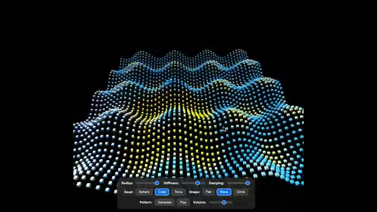 Membrane Based Simulation In Javascript - June 19th, 2025 - YouTube