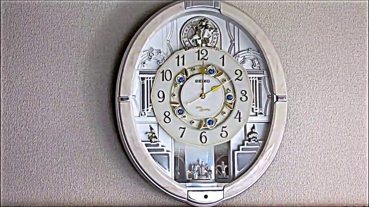 SEIKO RE576A C02 (♪We Wish You Merry Christmas) - YouTube