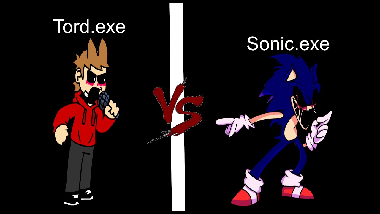 Friday Night Funkin Tord.exe vs Sonic.exe (You can't run but Tord and ...