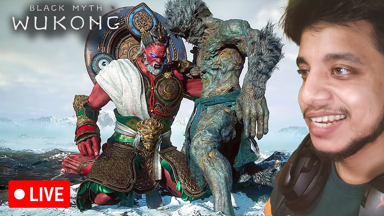 Spider Girls Block My Way | Black Myth Wukong - Chapter - 4 | LIVE ...
