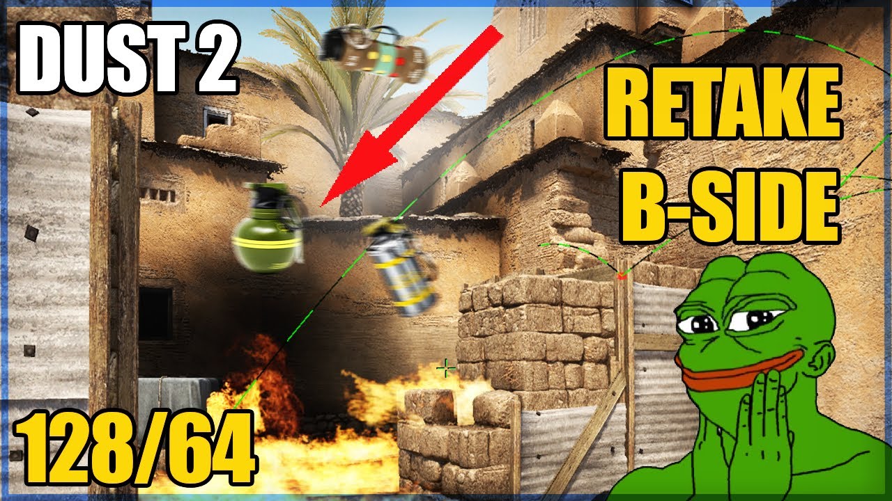 HOW TO RETAKE B (Dust2) - YouTube