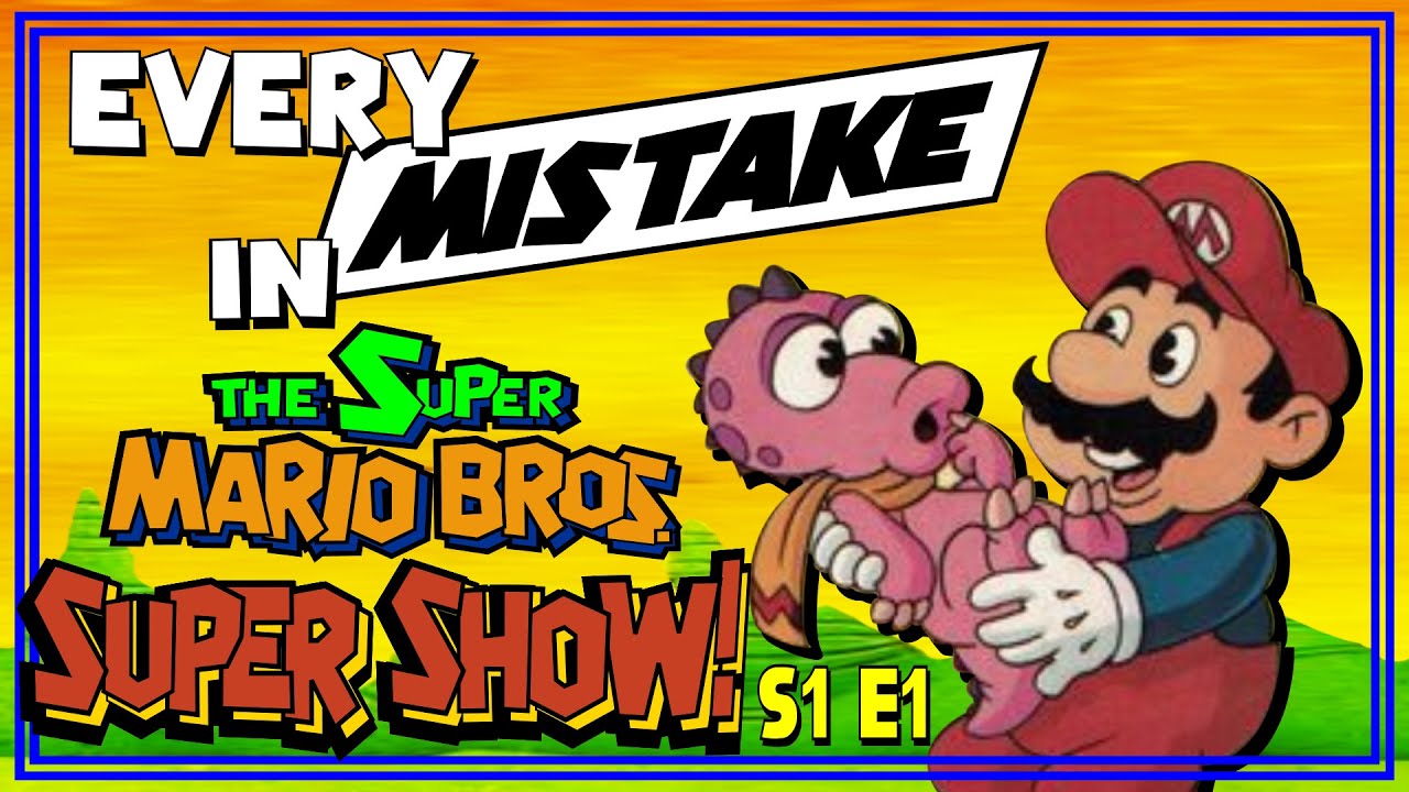 Every Mistake In The Super Mario Bros. Super Show! S1E1 #supermario # ...