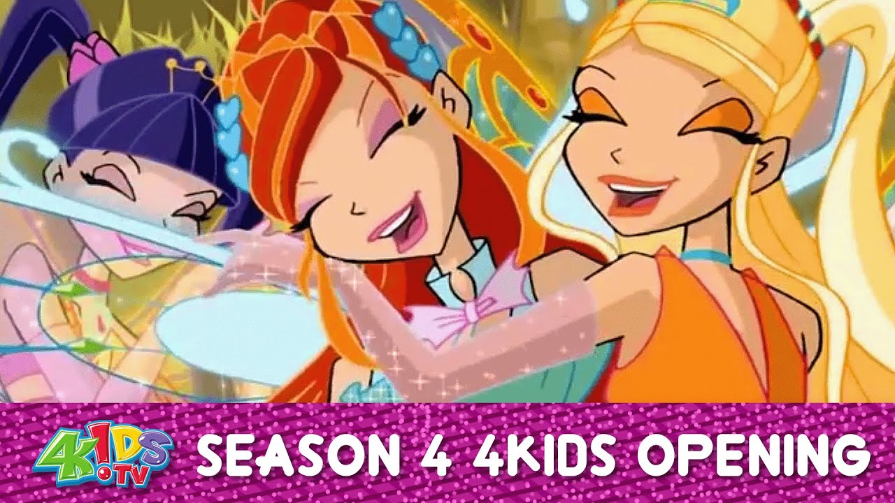 Winx Club - Season 4 Opening (4kids) [FANMADE] - YouTube