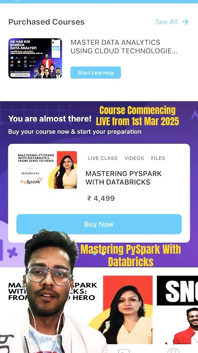 Mastering PySpark With Databricks | New Course | #liveclass | #pyspark | #databricks | #shorts ...