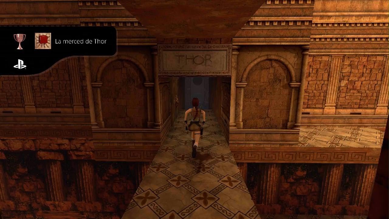Tomb Raider I-III Remastered Trofeo, La merced de Thor - YouTube