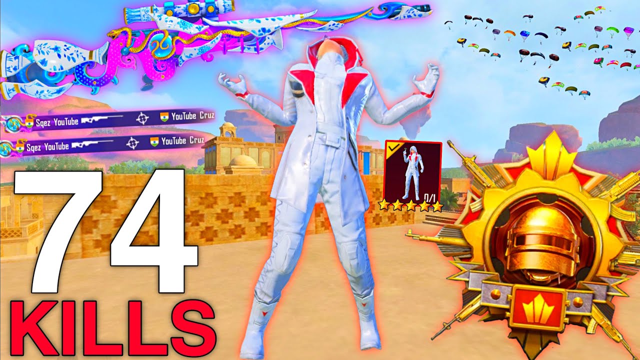 74 KILLS!🥵 IN 2 MATCHES NEW RECORD With TIME TRAVELER SET🔥SAMSUNG,A7,A8 ...