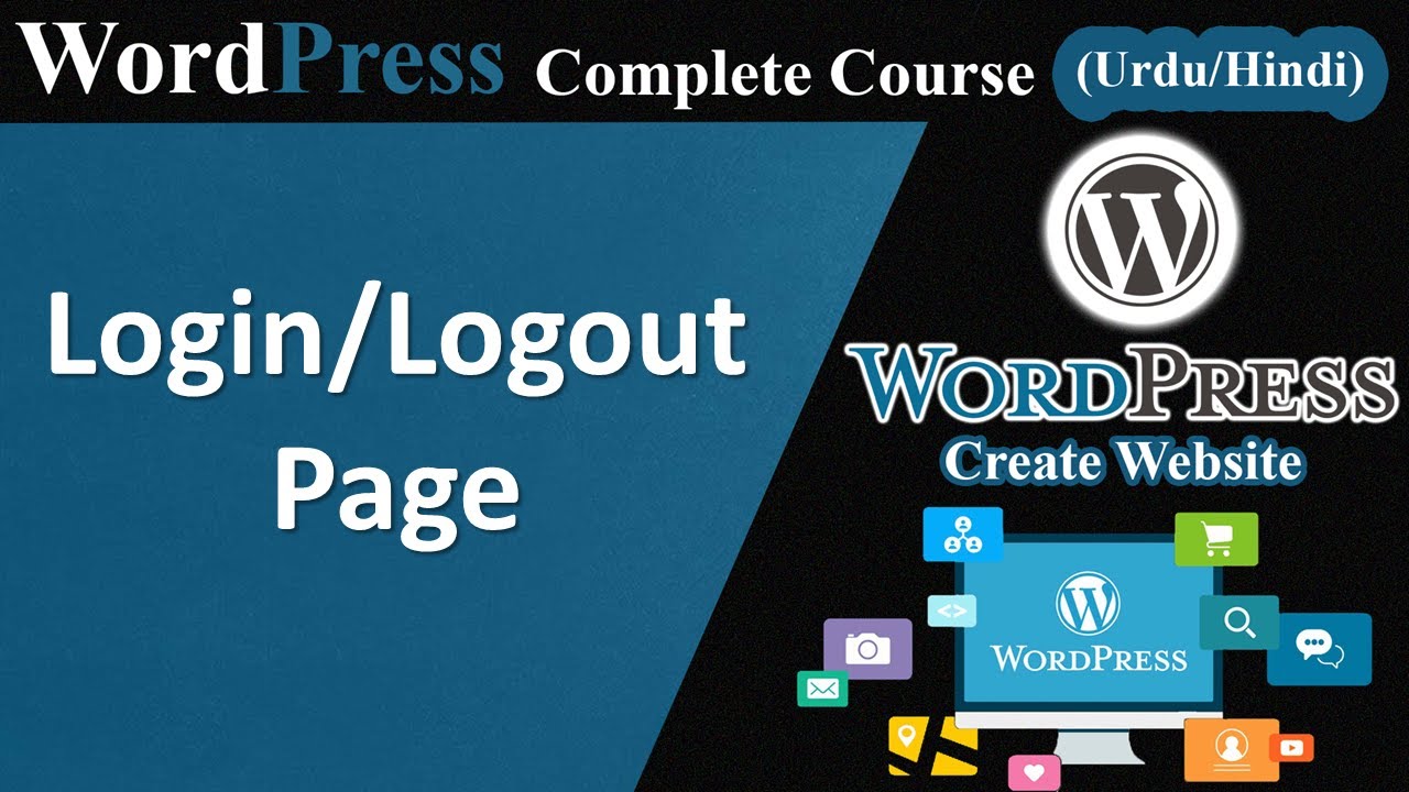 Add Login, Logout and Registration Option in Website | How to make ...