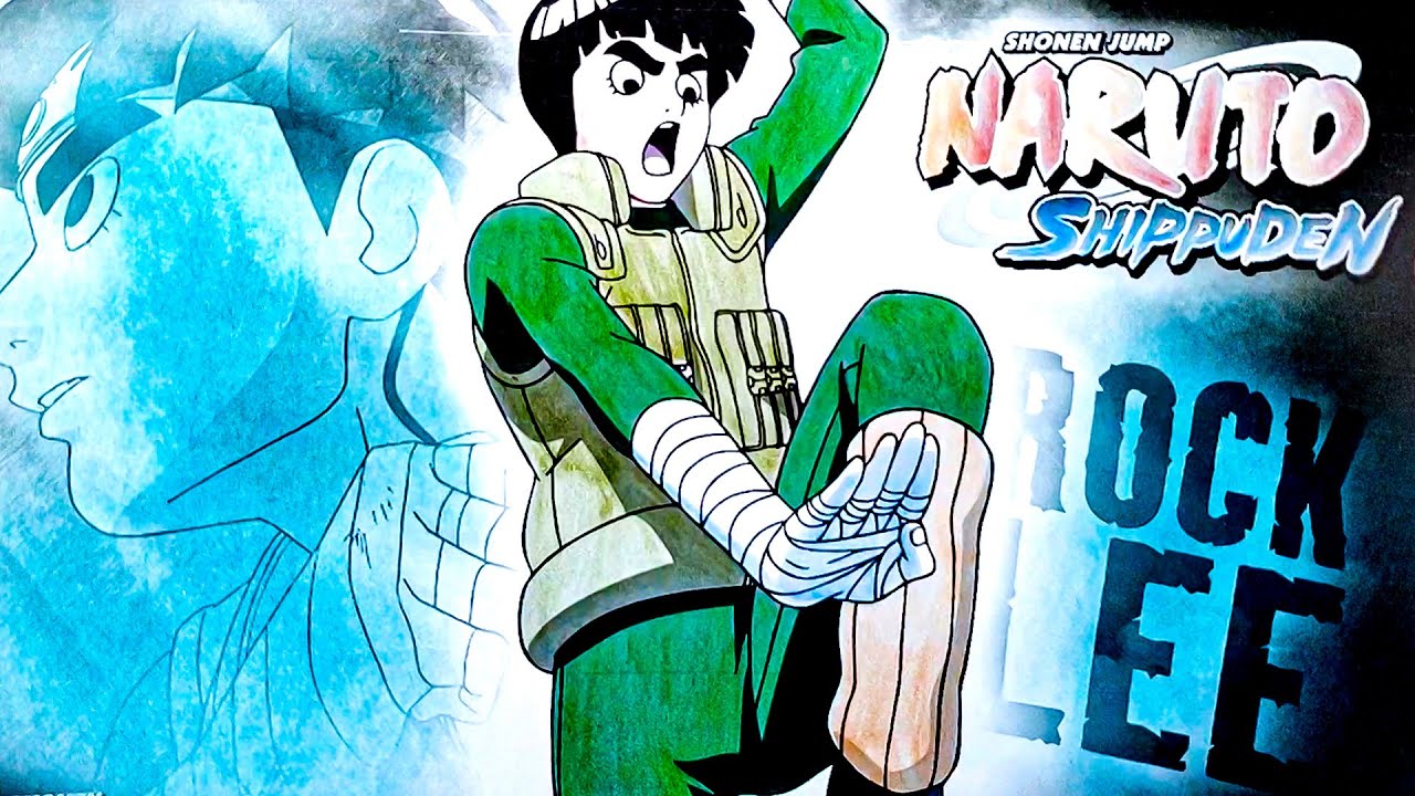 The Path of Hardworking Ninja: Color Rock Lee Ninja Who Relies on ...